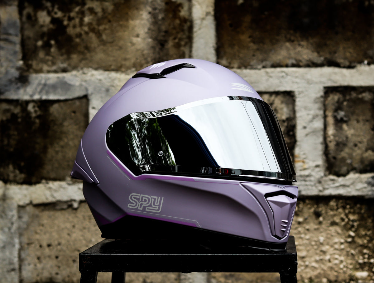 SPYDER STRIKE PD 9PFM MATTE FLASH PURPLE V2 DUAL VISOR – Kranos Gears