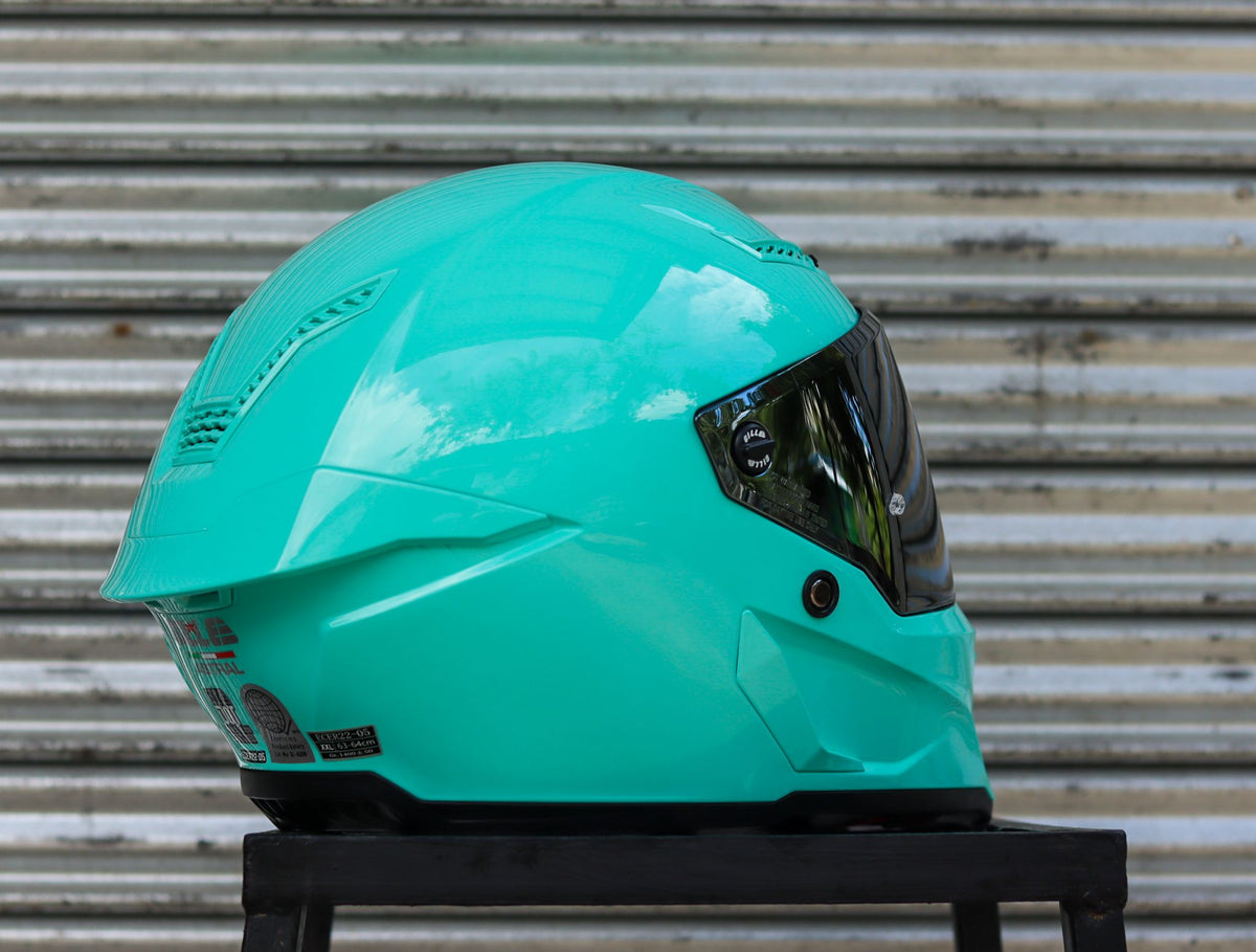 GILLE ASTRAL TIFFANY BLUE (DUAL VISOR)WITH FREE GP-1 INTERCOM – Kranos ...