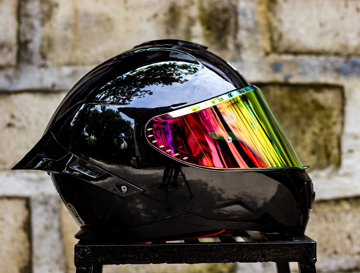 GILLE 883 FALCON GLOSS BLACK DUAL VISOR WITH FREE CLEAR LENS – Kranos Gears