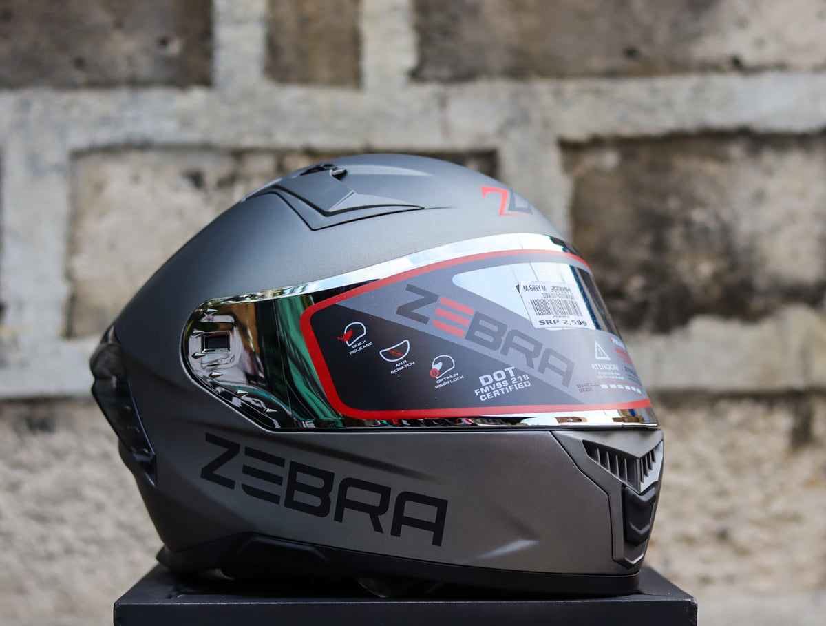 ZEBRA 2023 PARADIGM MATTE GRAY FREE CLEAR LENS – Kranos Gears