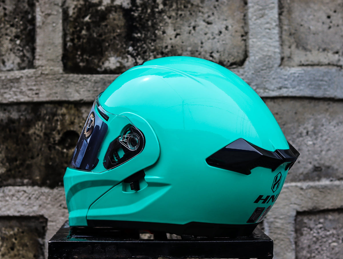 HNJ A119 LAKE GREEN MODULAR DUAL VISOR – Kranos Gears